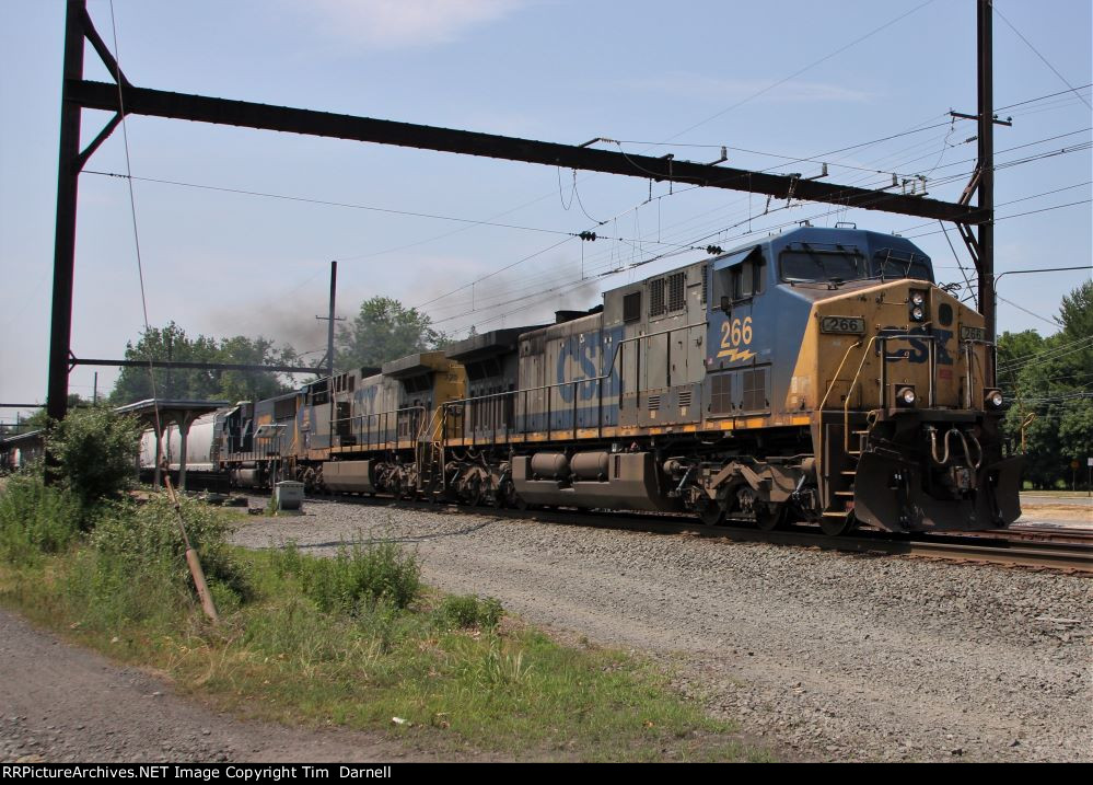CSX 266 leads Q404